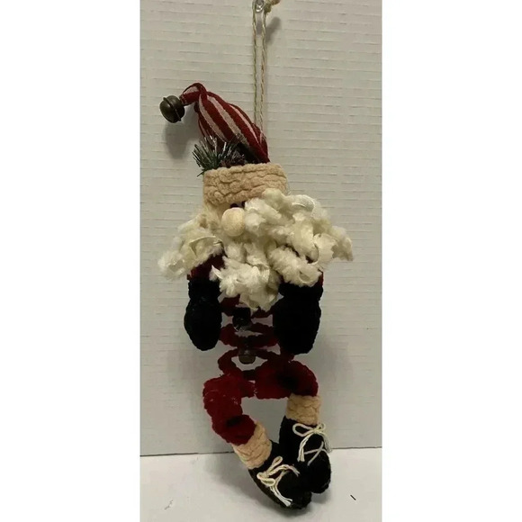 No Brand | Holiday | Santa Springy Coiled Ornamentred Christmas Door ...